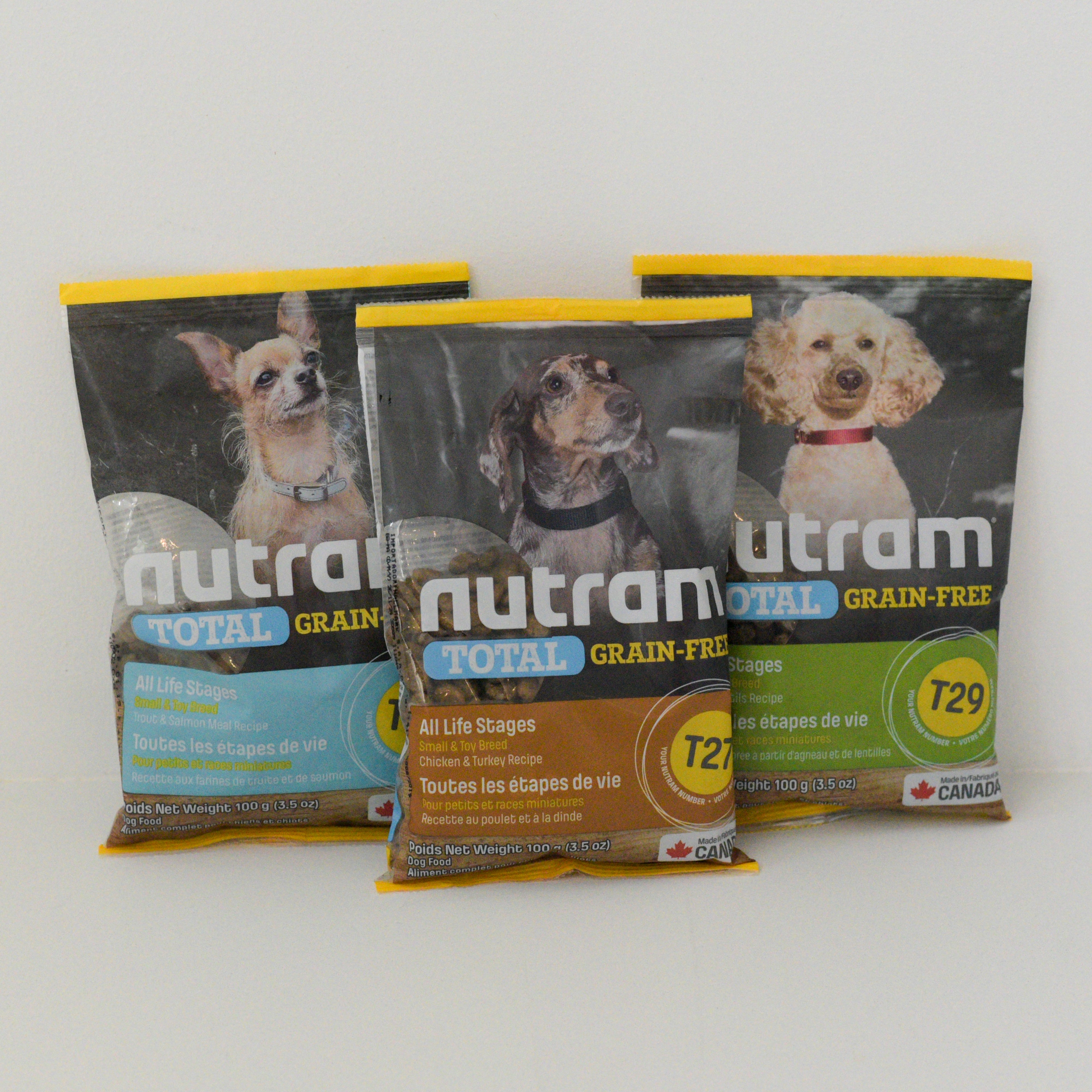 【初回限定】お試しパック（100g×3袋） – Nutram Japan